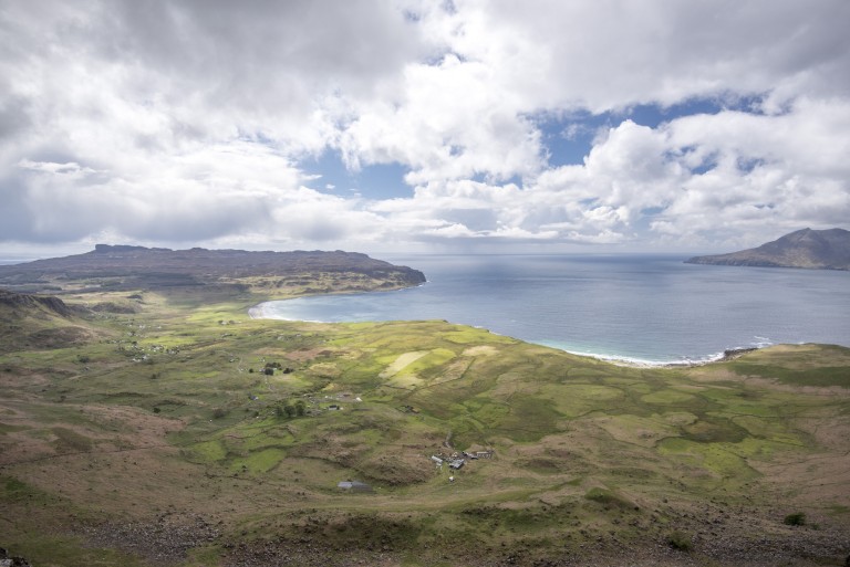 Cleadale cliffs An Sgurr view on the Isle of Eigg - The Isle of Eigg
